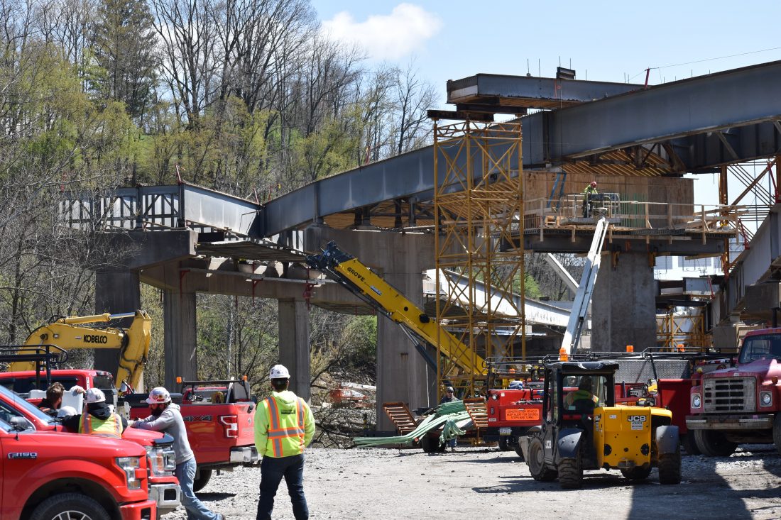 Work in Full Swing on Interstate 70 Bridges Project in Wheeling | News ...